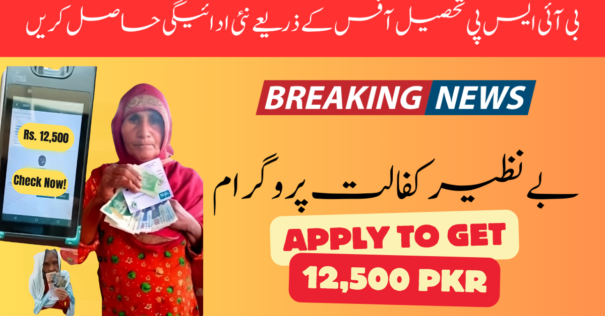 Benazir Kafalat Program Accepting New Applications 2024-2025 - بے نظیر کفالت پروگرام